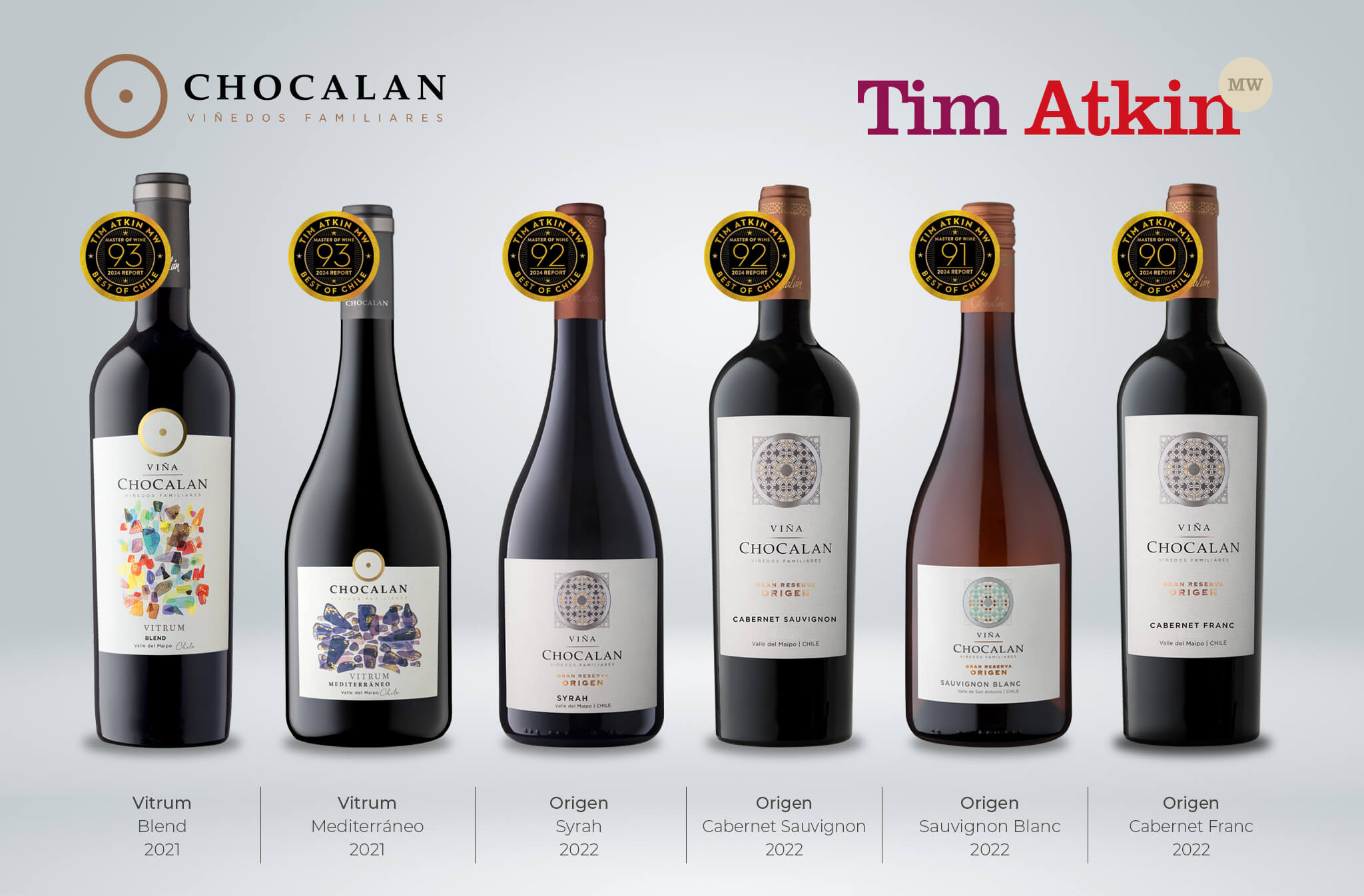 GRANDES PUNTAJES POR TIM ATKIN 2024 – Viña Chocalan